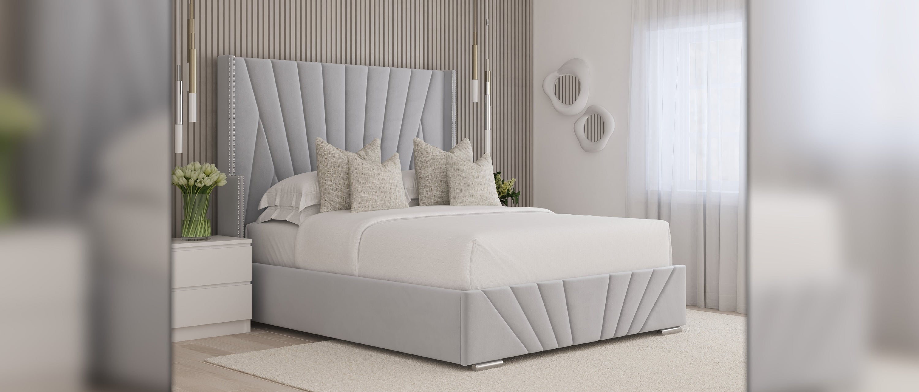 What are Wingback Bed Frames? Styling Tips & Buying Guide